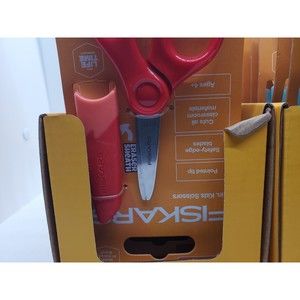 Fiskars | Office | Fiskars Scissors 5 Eraser Sheath Flip Sharpener Lot ...